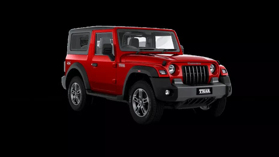Mahindra Thar Price, Variants, Images, Mileage and Reviews.